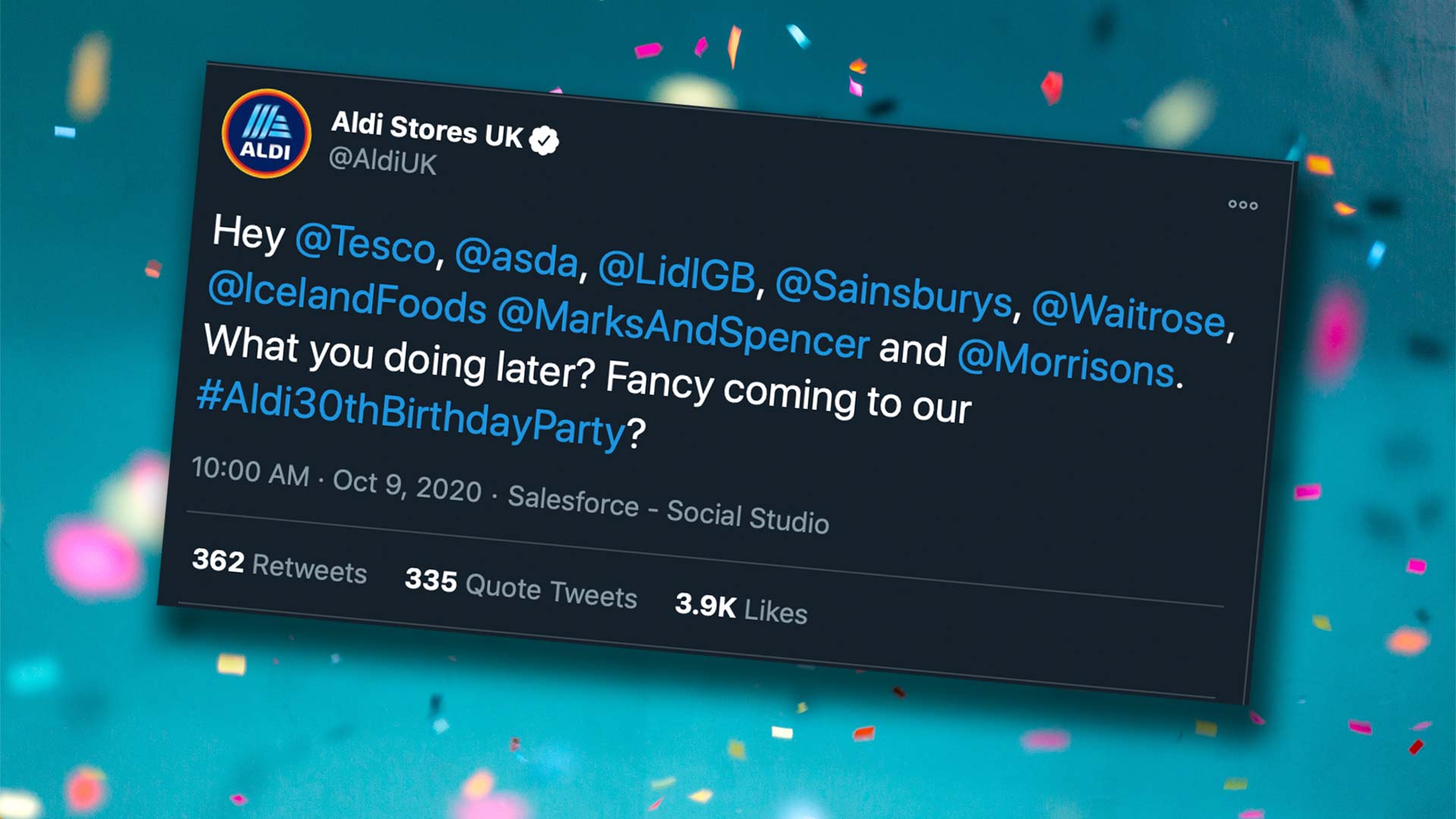 Aldi - Fancy Coming To A Party? (2020)